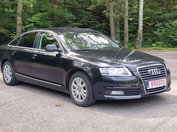 Melns Audi A6 2008 Alīta, ar dzinēja tilpumu 1.97 L un nobraukumu 430 tūkst. km par 3650 €, foto 1 vietnē AUTOMOTO.COM.LV