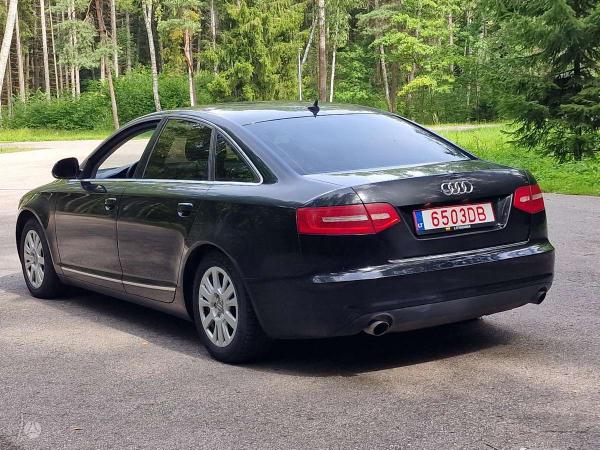 Melns Audi A6 2008 Alīta, ar dzinēja tilpumu 1.97 L un nobraukumu 430 tūkst. km par 3650 €, foto 5 vietnē AUTOMOTO.COM.LV