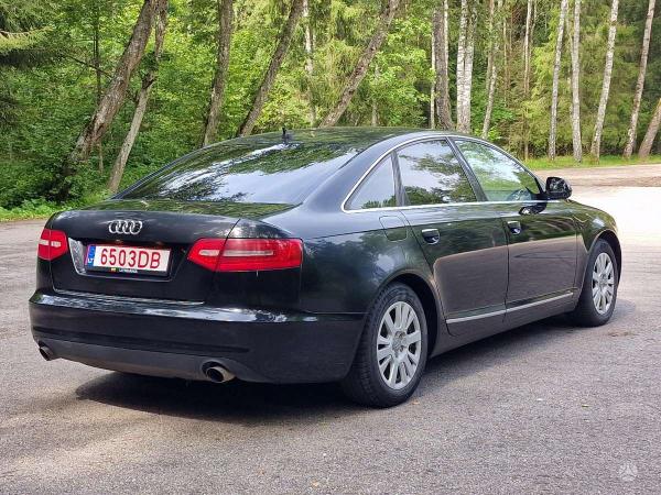 Melns Audi A6 2008 Alīta, ar dzinēja tilpumu 1.97 L un nobraukumu 430 tūkst. km par 3650 €, foto 7 vietnē AUTOMOTO.COM.LV