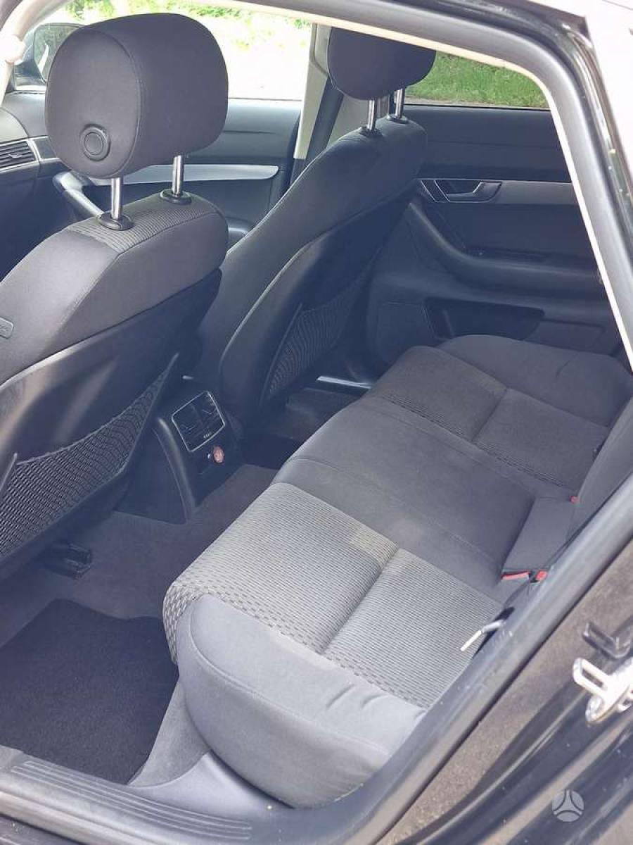 Melns Audi A6 2008 Alīta, ar dzinēja tilpumu 1.97 L un nobraukumu 430 tūkst. km par 3650 €, foto 10 vietnē AUTOMOTO.COM.LV