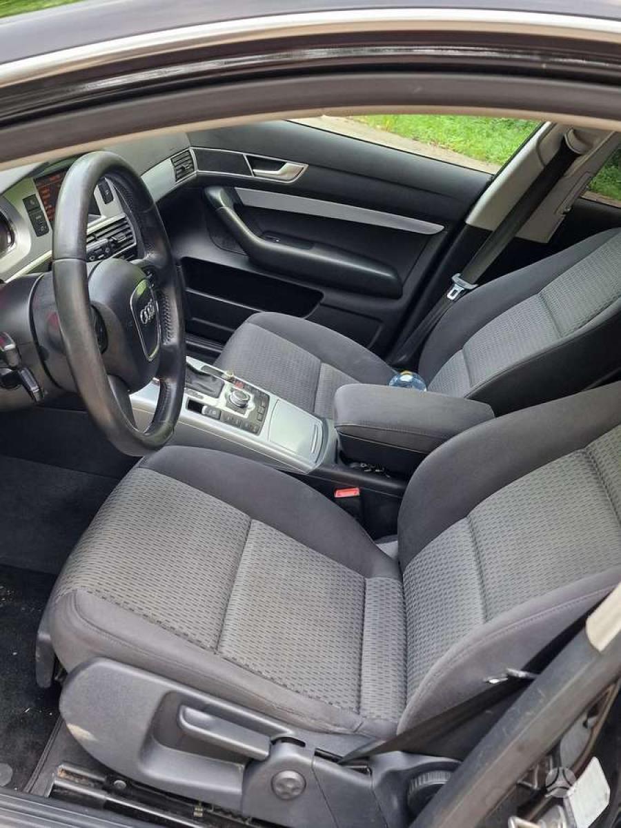 Melns Audi A6 2008 Alīta, ar dzinēja tilpumu 1.97 L un nobraukumu 430 tūkst. km par 3650 €, foto 11 vietnē AUTOMOTO.COM.LV