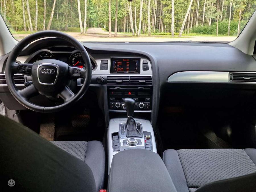 Melns Audi A6 2008 Alīta, ar dzinēja tilpumu 1.97 L un nobraukumu 430 tūkst. km par 3650 €, foto 12 vietnē AUTOMOTO.COM.LV