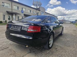 Black Audi A6 2008 in Vilnius, with an engine capacity of 2.70 L and mileage of 269 thousand km for 3750 €, photo 4 on AUTOMOTO.COM.LV
