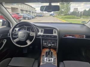 Black Audi A6 2008 in Vilnius, with an engine capacity of 2.70 L and mileage of 269 thousand km for 3750 €, photo 9 on AUTOMOTO.COM.LV