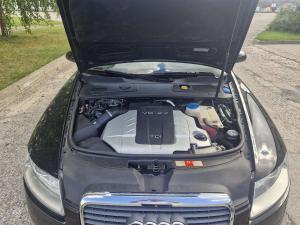 Black Audi A6 2008 in Vilnius, with an engine capacity of 2.70 L and mileage of 269 thousand km for 3750 €, photo 13 on AUTOMOTO.COM.LV