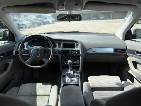 Black Audi A6 2008 in Narva, with an engine capacity of 2.70 L and mileage of 393 thousand km for 1290 €, photo 5 on AUTOMOTO.COM.LV