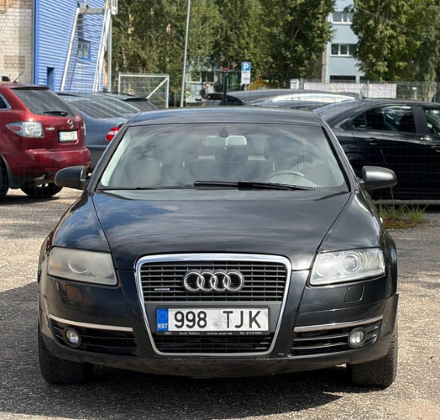 Melns Audi A6 2008 Narva, ar dzinēja tilpumu 2.70 L un nobraukumu 393 tūkst. km par 1290 €, foto 4 vietnē AUTOMOTO.COM.LV