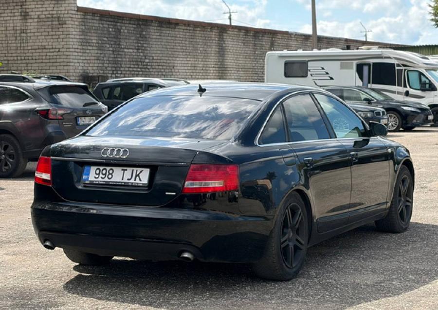 Melns Audi A6 2008 Narva, ar dzinēja tilpumu 2.70 L un nobraukumu 393 tūkst. km par 1290 €, foto 5 vietnē AUTOMOTO.COM.LV
