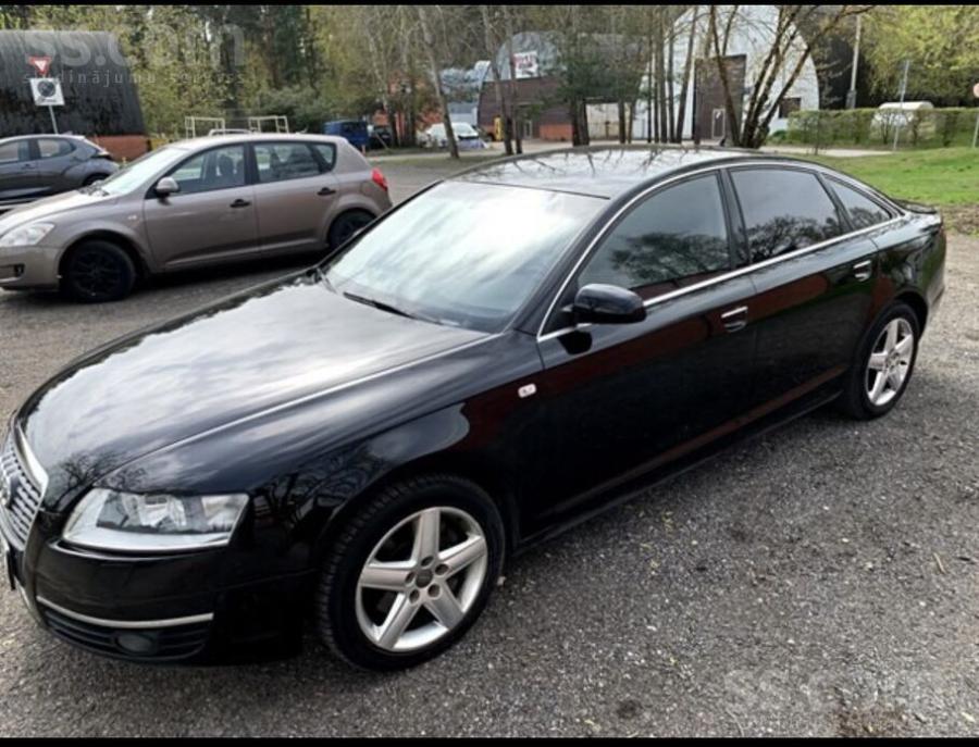 Melns Audi A6 2008 Rīga, ar dzinēja tilpumu 3.00 L un nobraukumu 384 tūkst. km par 4450 €, foto 1 vietnē AUTOMOTO.COM.LV