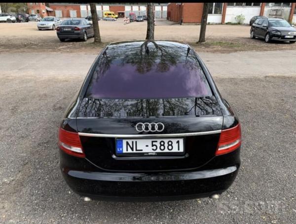 Black Audi A6 2008 in Riga, with an engine capacity of 3.00 L and mileage of 384 thousand km for 4450 €, photo 3 on AUTOMOTO.COM.LV