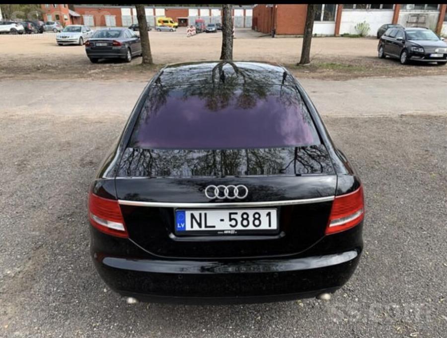 Melns Audi A6 2008 Rīga, ar dzinēja tilpumu 3.00 L un nobraukumu 384 tūkst. km par 4450 €, foto 4 vietnē AUTOMOTO.COM.LV