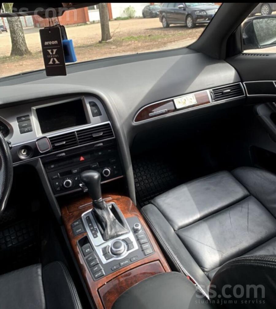 Melns Audi A6 2008 Rīga, ar dzinēja tilpumu 3.00 L un nobraukumu 384 tūkst. km par 4450 €, foto 7 vietnē AUTOMOTO.COM.LV