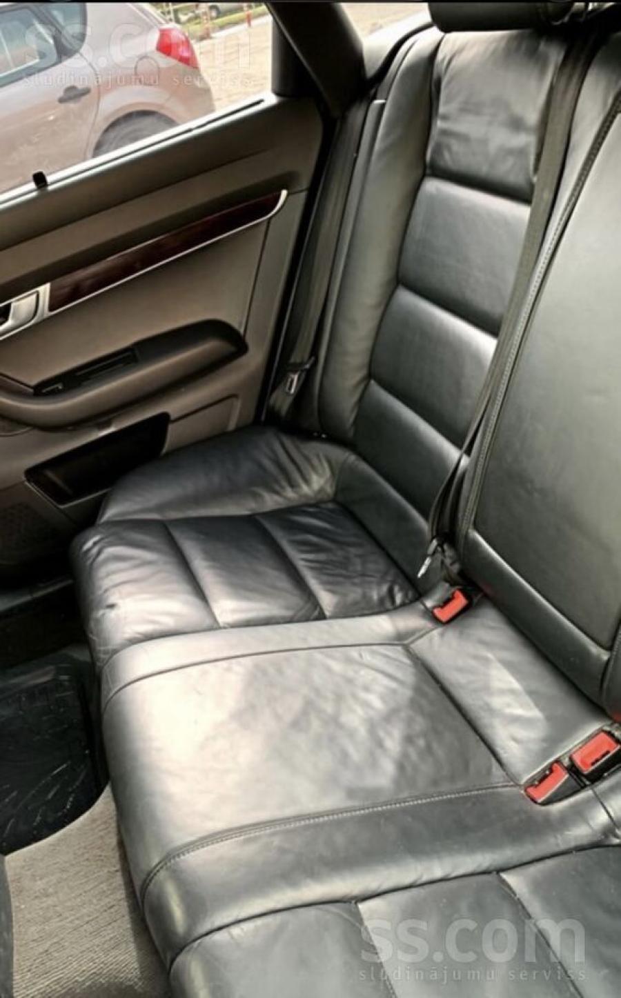 Melns Audi A6 2008 Rīga, ar dzinēja tilpumu 3.00 L un nobraukumu 384 tūkst. km par 4450 €, foto 9 vietnē AUTOMOTO.COM.LV