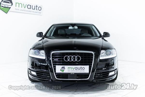 Black Audi A6 2008 in Tallinn, with an engine capacity of 3.00 L and mileage of 319 thousand km for 6990 €, photo 4 on AUTOMOTO.COM.LV