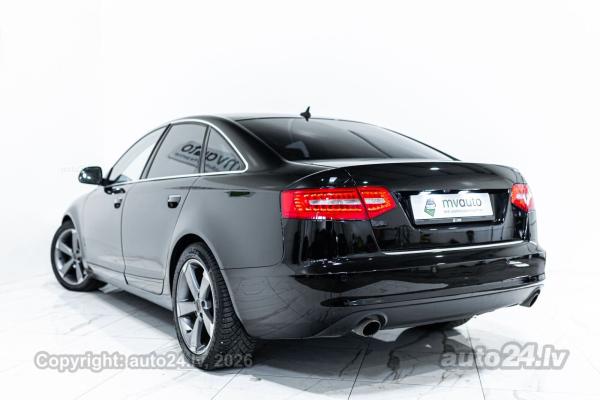 Black Audi A6 2008 in Tallinn, with an engine capacity of 3.00 L and mileage of 319 thousand km for 6990 €, photo 6 on AUTOMOTO.COM.LV