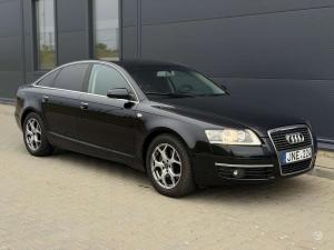 Melns Audi A6 2008 Viļņa, ar dzinēja tilpumu 2.70 L un nobraukumu 344 tūkst. km par 3399 €, foto 4 vietnē AUTOMOTO.COM.LV