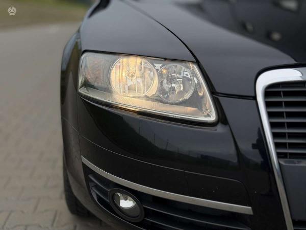 Black Audi A6 2008 in Vilnius, with an engine capacity of 2.70 L and mileage of 344 thousand km for 3399 €, photo 6 on AUTOMOTO.COM.LV