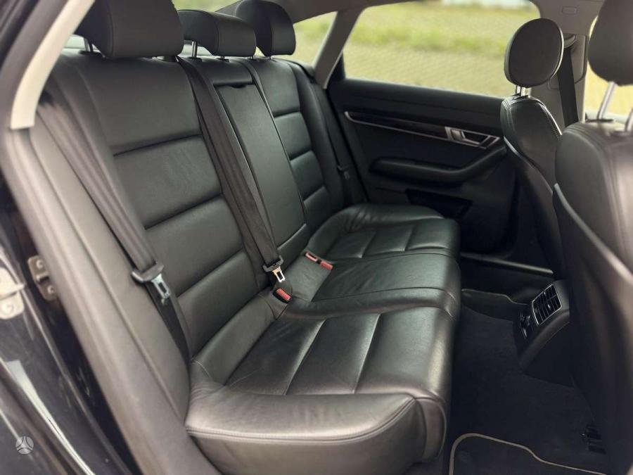 Melns Audi A6 2008 Viļņa, ar dzinēja tilpumu 2.70 L un nobraukumu 344 tūkst. km par 3399 €, foto 18 vietnē AUTOMOTO.COM.LV