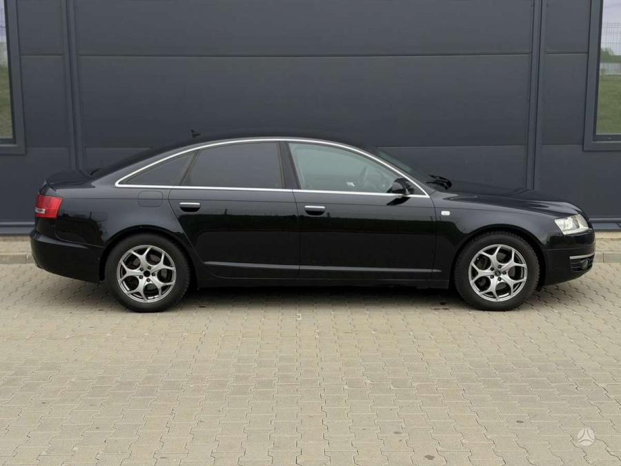 Melns Audi A6 2008 Viļņa, ar dzinēja tilpumu 2.70 L un nobraukumu 344 tūkst. km par 3399 €, foto 21 vietnē AUTOMOTO.COM.LV