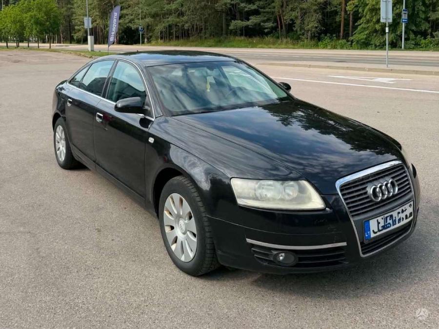 Черный Ауди А6 2008 в Друскининкай, объемом двигателя 1.97 л и пробегом 350 тыс. км за 2999 €, фото 1 на AUTOMOTO.COM.LV