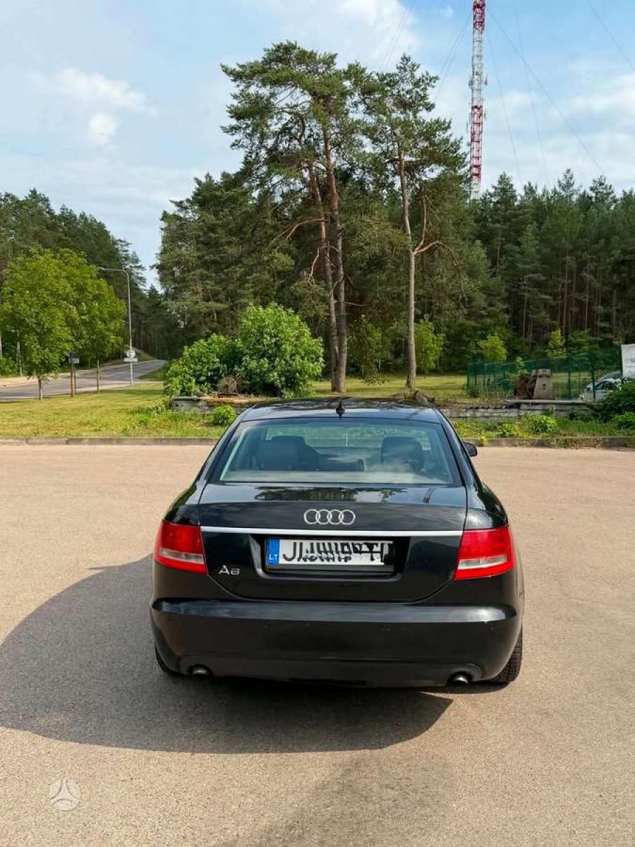 Черный Ауди А6 2008 в Друскининкай, объемом двигателя 1.97 л и пробегом 350 тыс. км за 2999 €, фото 3 на AUTOMOTO.COM.LV