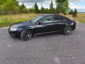 Melns Audi A6 2008 Tallina, ar dzinēja tilpumu 3.00 L un nobraukumu 418 tūkst. km par 5100 €, foto  vietnē AUTOMOTO.COM.LV