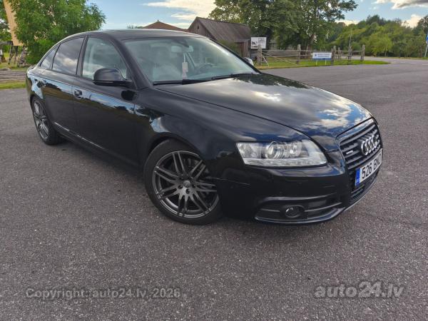 Melns Audi A6 2008 Tallina, ar dzinēja tilpumu 3.00 L un nobraukumu 418 tūkst. km par 5100 €, foto 4 vietnē AUTOMOTO.COM.LV
