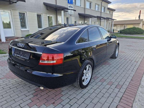 Melns Audi A6 2008 Viļņa, ar dzinēja tilpumu 2.70 L un nobraukumu 269 tūkst. km par 3750 €, foto 7 vietnē AUTOMOTO.COM.LV