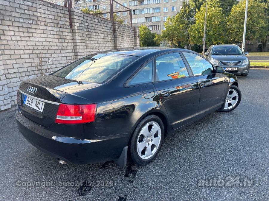 Melns Audi A6 2008 Tallina, ar dzinēja tilpumu 2.00 L un nobraukumu 393 tūkst. km par 1999 €, foto 3 vietnē AUTOMOTO.COM.LV