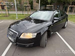 Black Audi A6 2008 in Riga, with an engine capacity of 2.00 L and mileage of 345 thousand km for 3700 €, photo 1 on AUTOMOTO.COM.LV
