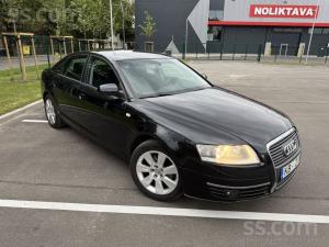 Black Audi A6 2008 in Riga, with an engine capacity of 2.00 L and mileage of 345 thousand km for 3700 €, photo 3 on AUTOMOTO.COM.LV