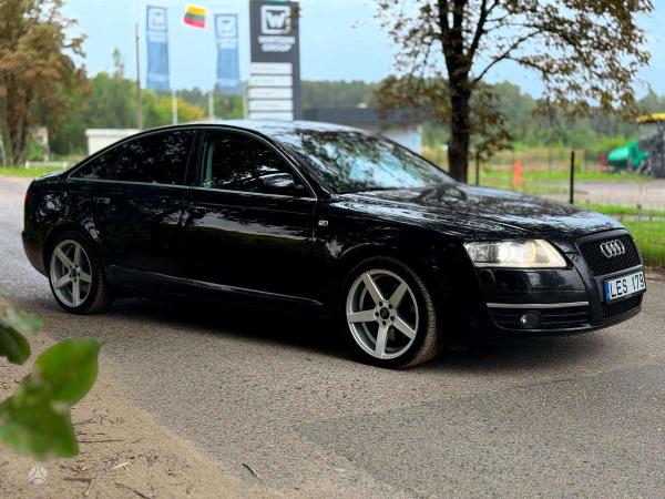 Ауди А6 2008 в Вильнюс на AUTOMOTO.COM.LV Черный Ауди А6 2008 в Вильнюс, объемом двигателя 2.97 л и пробегом 244 тыс. км за 4000 €, фото 5 на AUTOMOTO.COM.LV