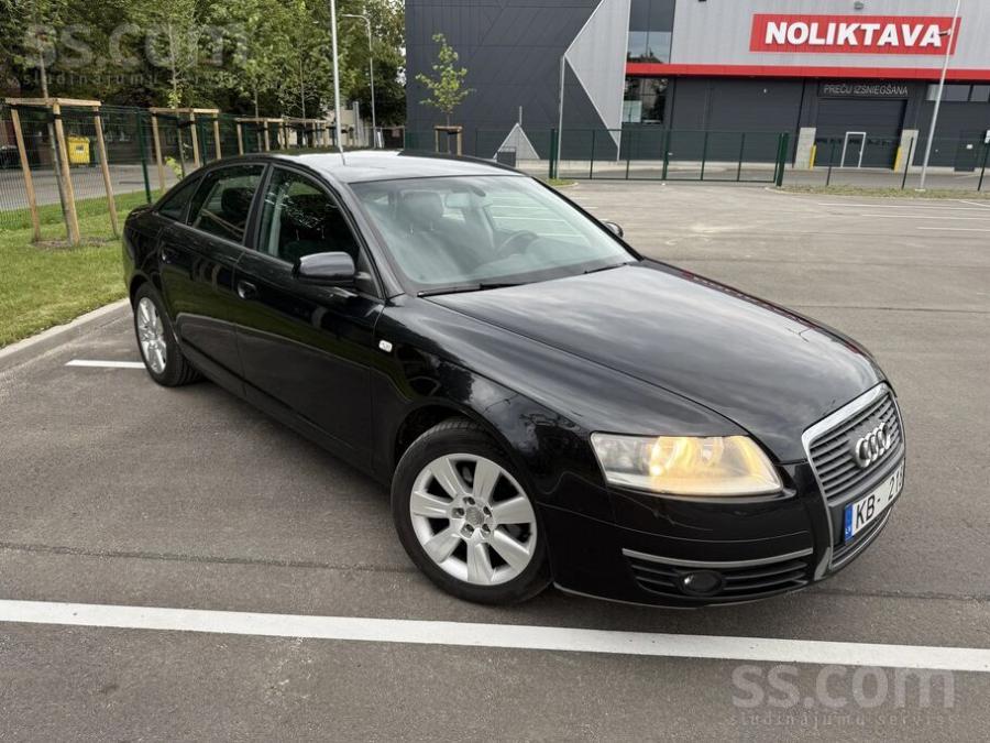 Melns Audi A6 2008 Rīga, ar dzinēja tilpumu 2.00 L un nobraukumu 345 tūkst. km par 3700 €, foto 3 vietnē AUTOMOTO.COM.LV