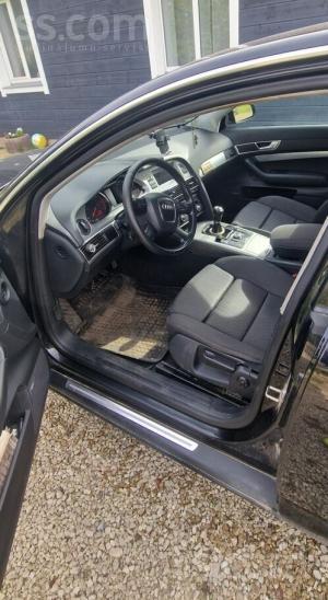 Black Audi A6 2008 in Jelgava, with an engine capacity of 2.70 L and mileage of 269 thousand km for 4200 €, photo 3 on AUTOMOTO.COM.LV