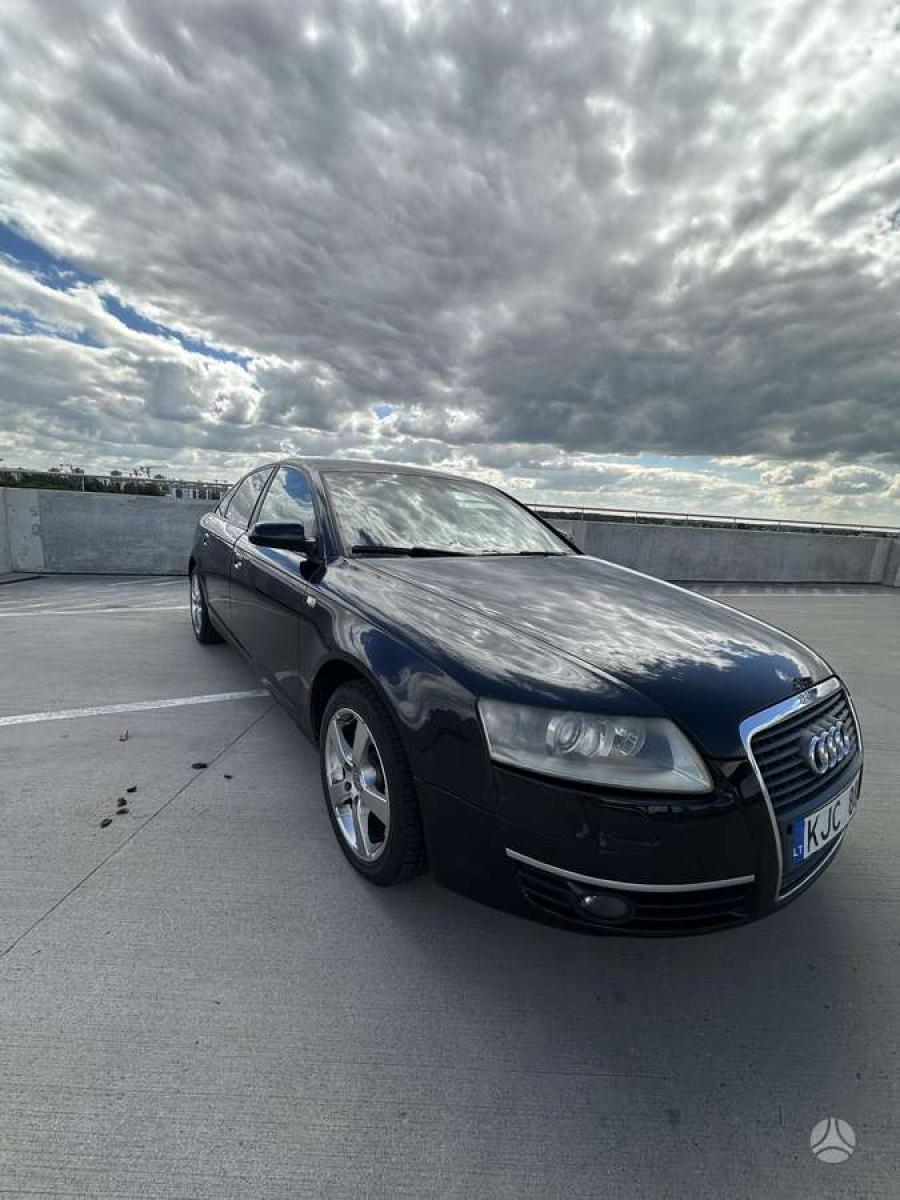Melns Audi A6 2008 Viļņa, ar dzinēja tilpumu 2.70 L un nobraukumu 283 tūkst. km par 2000 €, foto 3 vietnē AUTOMOTO.COM.LV