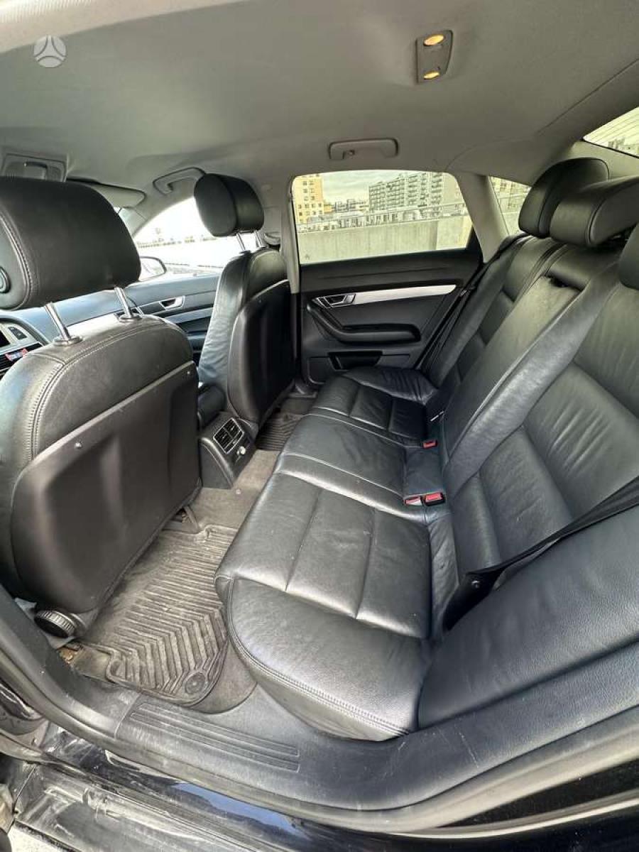 Melns Audi A6 2008 Viļņa, ar dzinēja tilpumu 2.70 L un nobraukumu 283 tūkst. km par 2000 €, foto 8 vietnē AUTOMOTO.COM.LV