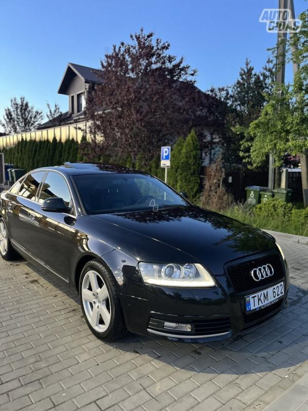Melns Audi A6 2008 Kauņa, ar dzinēja tilpumu 2.70 L un nobraukumu 460 tūkst. km par 4400 €, foto 1 vietnē AUTOMOTO.COM.LV