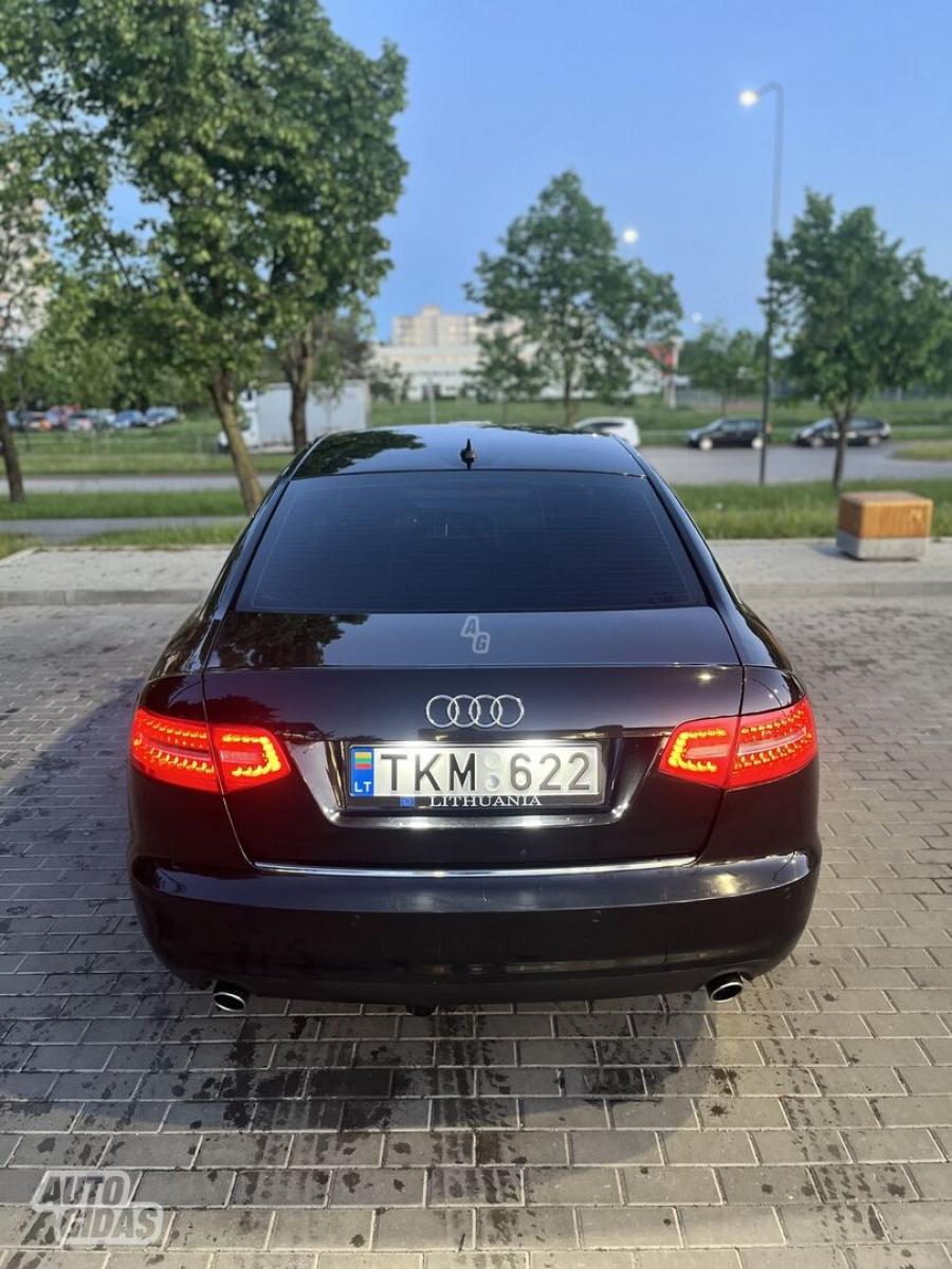 Melns Audi A6 2008 Kauņa, ar dzinēja tilpumu 2.70 L un nobraukumu 460 tūkst. km par 4400 €, foto 5 vietnē AUTOMOTO.COM.LV
