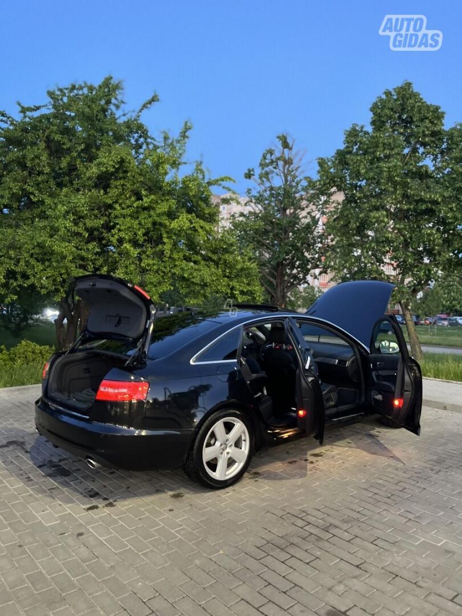 Melns Audi A6 2008 Kauņa, ar dzinēja tilpumu 2.70 L un nobraukumu 460 tūkst. km par 4400 €, foto 6 vietnē AUTOMOTO.COM.LV