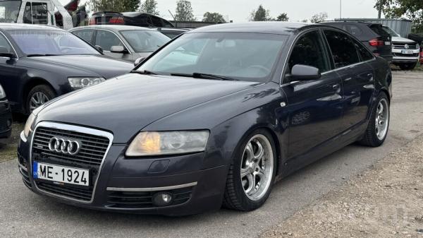 Audi A6 2008 RÄ«ga vietnÄ Melns Audi A6 2008 RÄ«ga, ar dzinÄja tilpumu 3.00 L un nobraukumu 283 tÅ«kst. km par 1850 ā¬, foto 4 vietnÄ AUTOMOTO.COM.LV