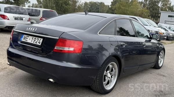 Audi A6 2008 RÄ«ga vietnÄ Melns Audi A6 2008 RÄ«ga, ar dzinÄja tilpumu 3.00 L un nobraukumu 283 tÅ«kst. km par 1850 ā¬, foto 7 vietnÄ AUTOMOTO.COM.LV