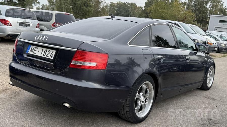 Melns Audi A6 2008 Rīga, ar dzinēja tilpumu 3.00 L un nobraukumu 283 tūkst. km par 1850 €, foto 7 vietnē AUTOMOTO.COM.LV