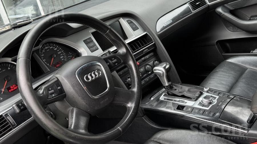 Melns Audi A6 2008 Rīga, ar dzinēja tilpumu 3.00 L un nobraukumu 283 tūkst. km par 1850 €, foto 8 vietnē AUTOMOTO.COM.LV