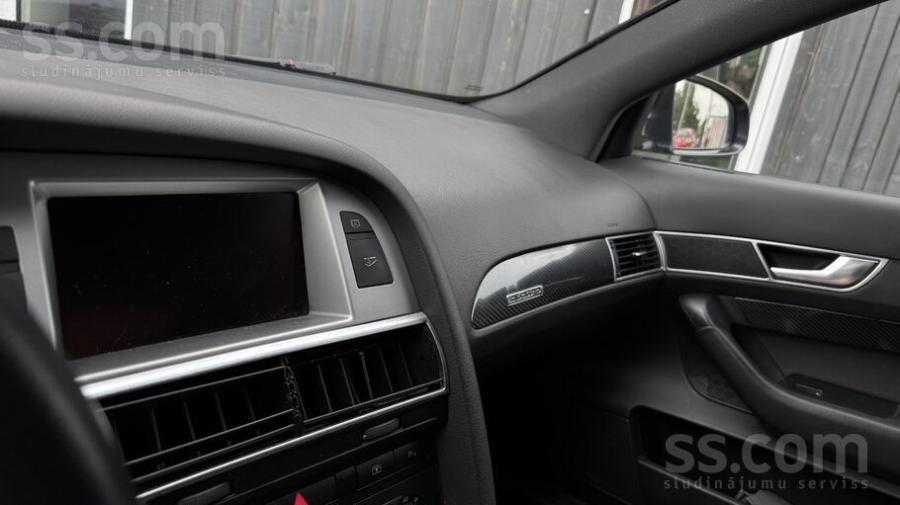 Melns Audi A6 2008 Rīga, ar dzinēja tilpumu 3.00 L un nobraukumu 283 tūkst. km par 1850 €, foto 14 vietnē AUTOMOTO.COM.LV