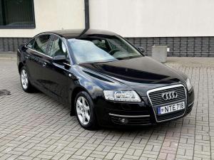 Melns Audi A6 2008 Viļņa, ar dzinēja tilpumu 2.00 L un nobraukumu 295 tūkst. km par 3500 €, foto  vietnē AUTOMOTO.COM.LV