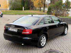 Black Audi A6 2008 in Vilnius, with an engine capacity of 2.00 L and mileage of 295 thousand km for 3500 €, photo 8 on AUTOMOTO.COM.LV