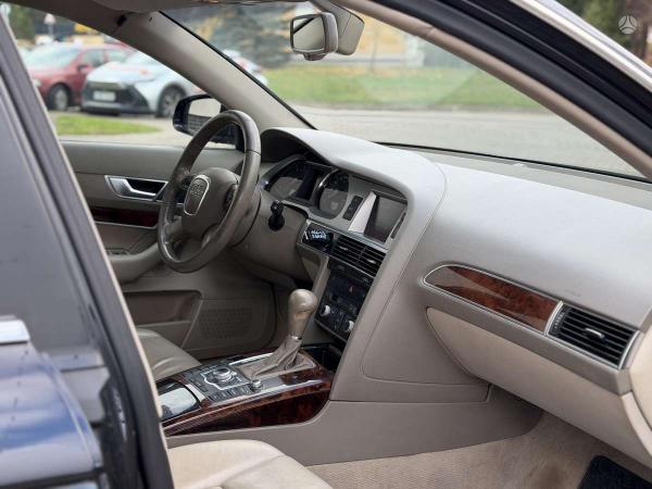 Melns Audi A6 2008 Viļņa, ar dzinēja tilpumu 2.00 L un nobraukumu 295 tūkst. km par 3500 €, foto 10 vietnē AUTOMOTO.COM.LV