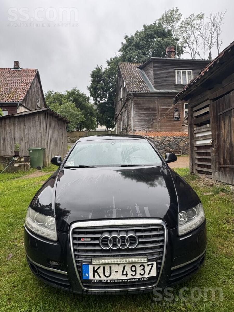 Melns Audi A6 2009 Kuldīga, ar dzinēja tilpumu 2.00 L un nobraukumu 356 tūkst. km par 6000 €, foto 4 vietnē AUTOMOTO.COM.LV