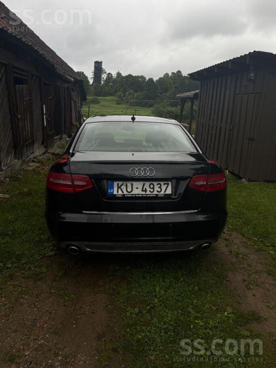 Melns Audi A6 2009 Kuldīga, ar dzinēja tilpumu 2.00 L un nobraukumu 356 tūkst. km par 6000 €, foto 5 vietnē AUTOMOTO.COM.LV