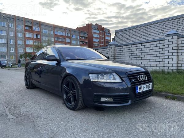Черный Ауди А6 2009 в Рига, объемом двигателя 3.00 л и пробегом 309 тыс. км за 6000 €, фото 1 на AUTOMOTO.COM.LV